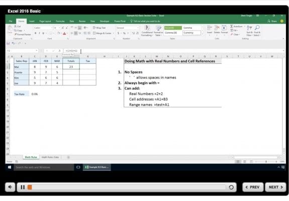 Excel 2016 Basic - Edu Boutique
