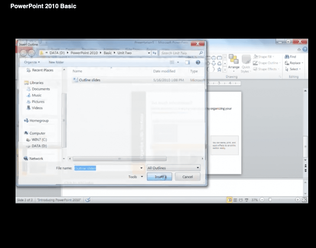 Microsoft Office PowerPoint 2010 Basic - Edu Boutique