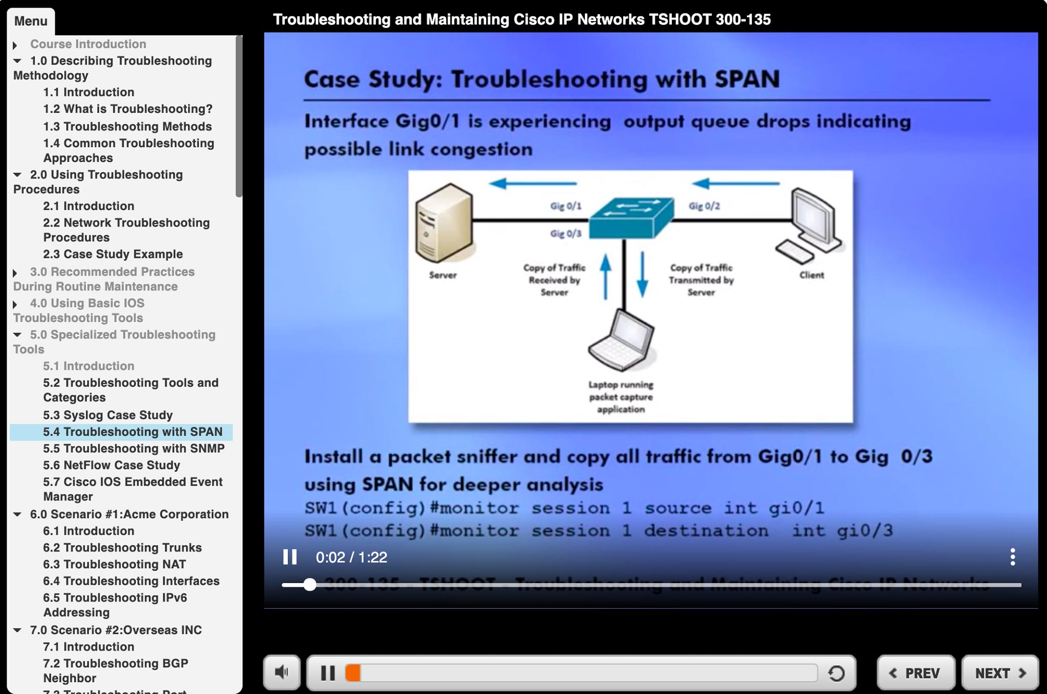 CCNP - Troubleshooting and Maintaining Cisco IP Networks (TSHOOT) - Edu ...